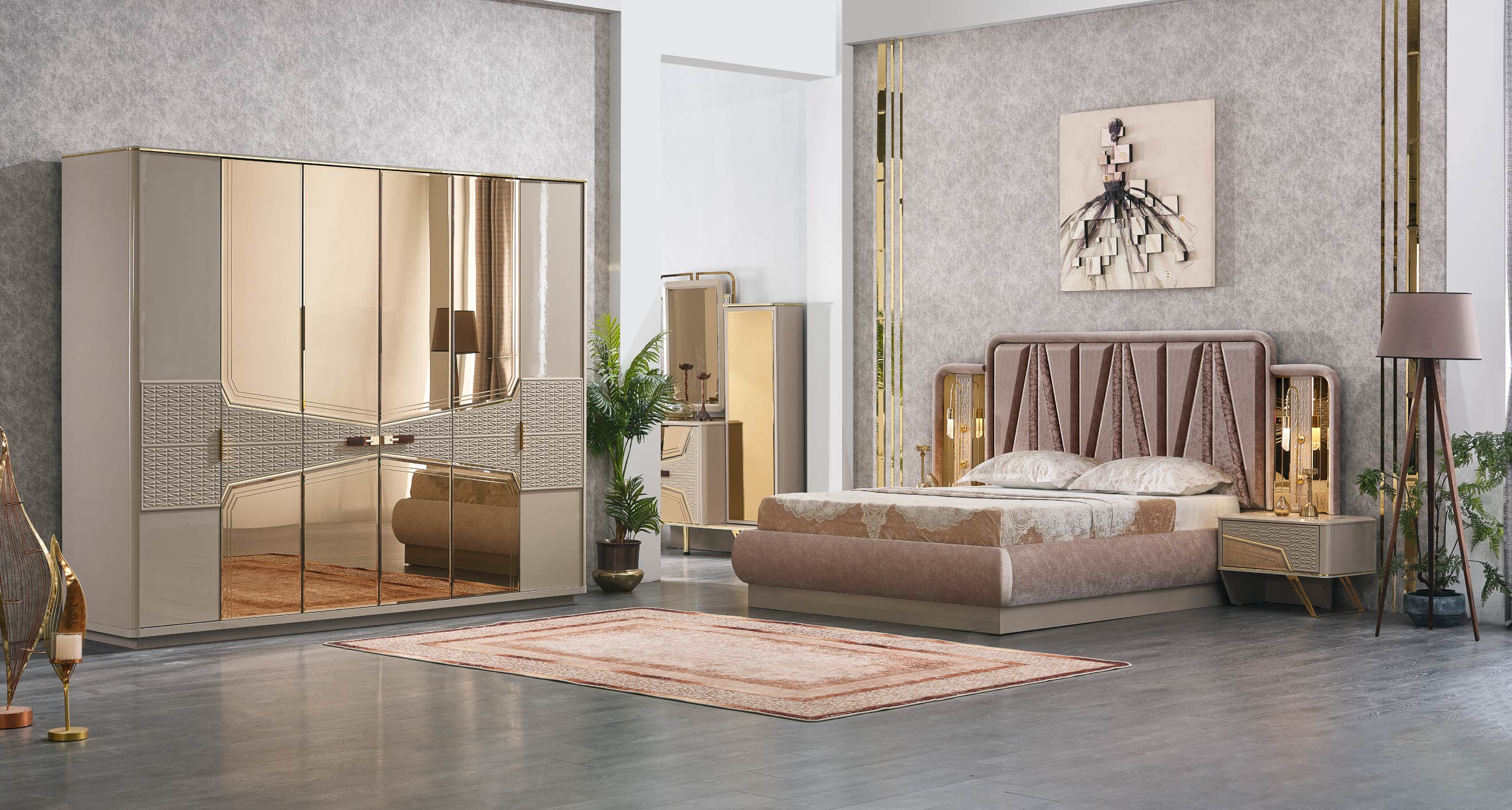 Milano Bedroom - Maximo Mobilya